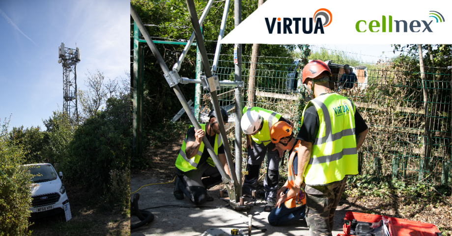 Virtua and Cellnex UK Partnership – Tower Strengthening – Virtua UK Ltd