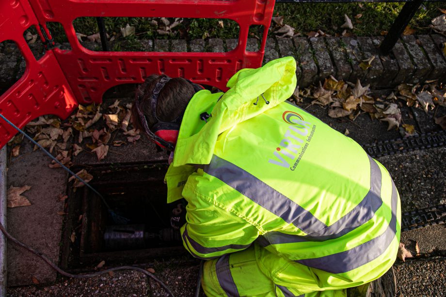 New Overlay Pathway – Civils Team – London, Fibre Install – Virtua UK Ltd